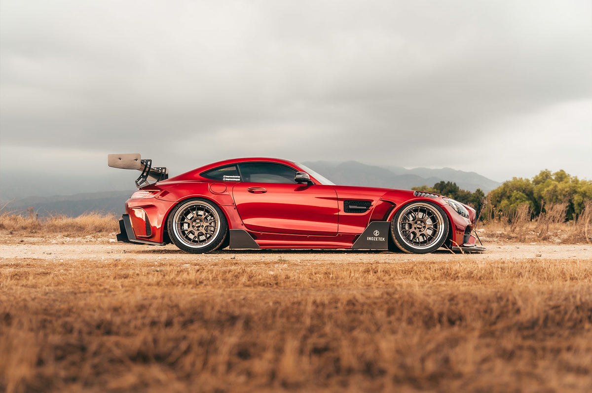 Mercedes Benz AMG GT - Supergloss Metallic Vampire Red – Inozetek USA