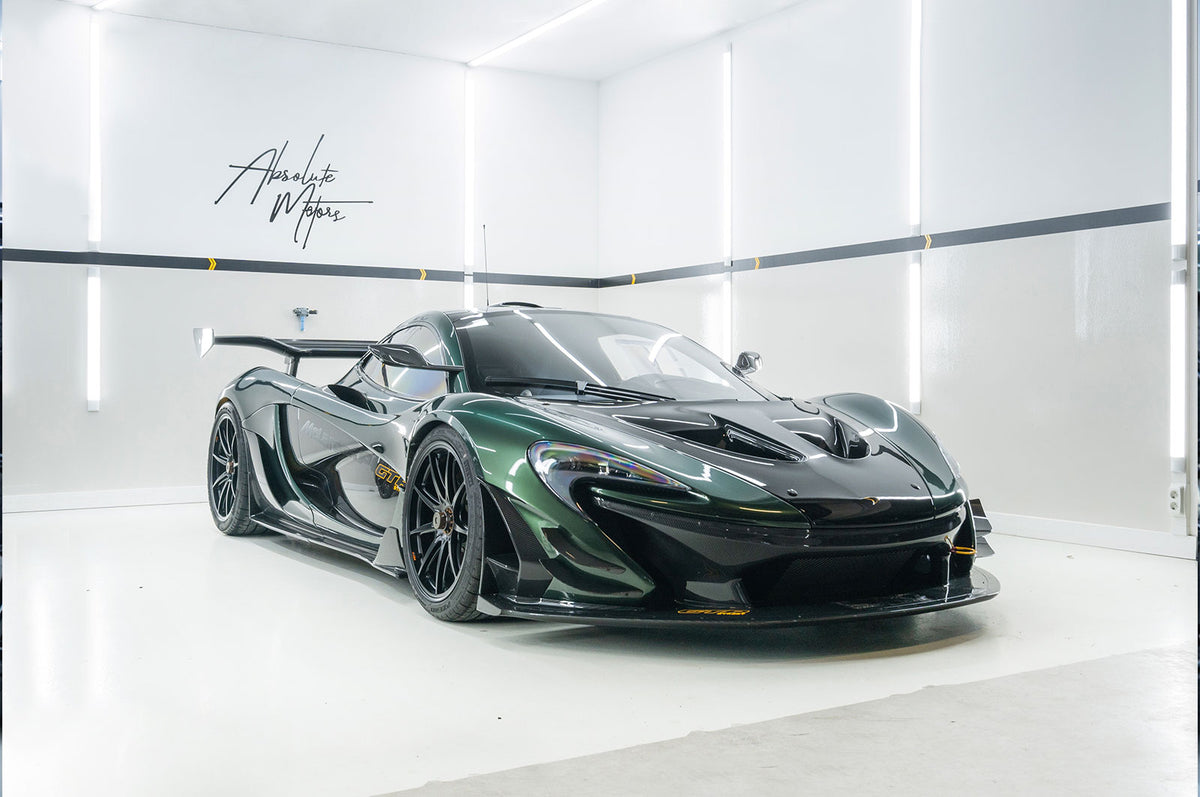 McLaren P1 - Supergloss Metallic Midnight Green – Inozetek USA