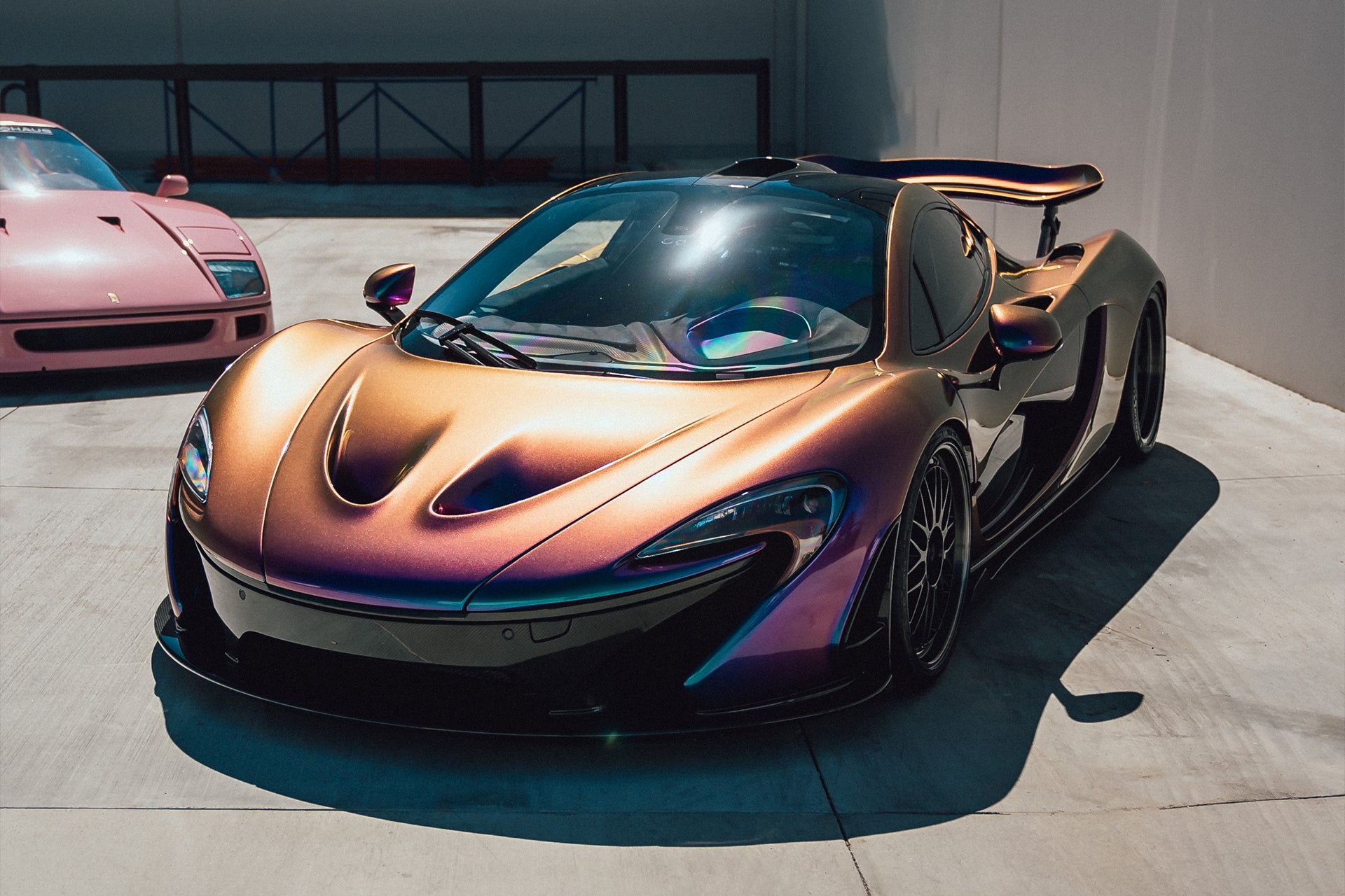 Mclaren P1 Purple