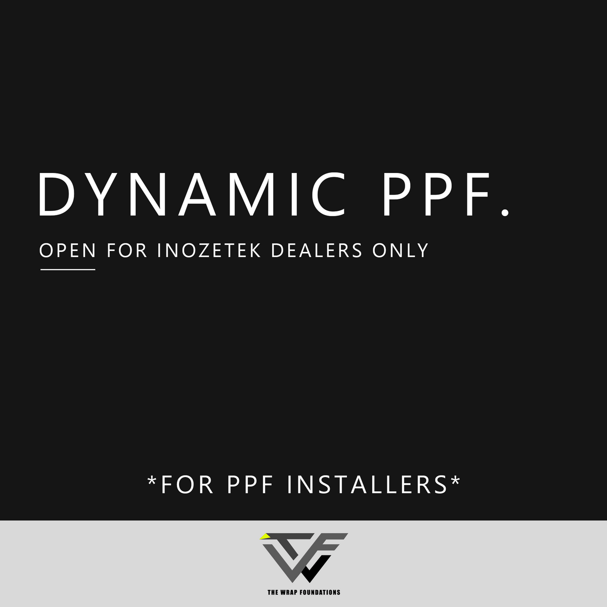 Dynamic PPF Training Class *FOR PPF INSTALLERS* – Inozetek USA