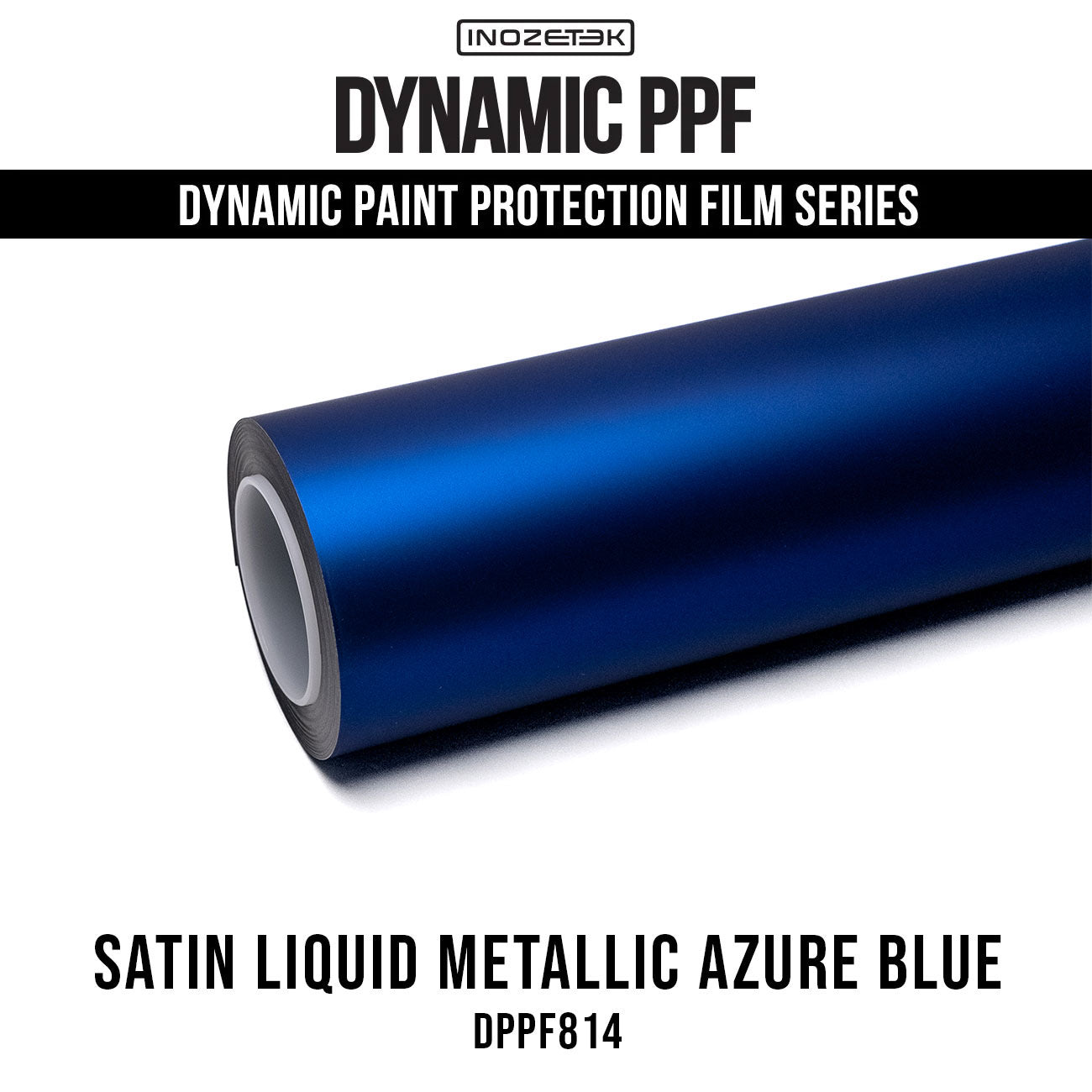 Dynamic PPF - Liquid Metallic Azure Blue (Satin) – Inozetek USA