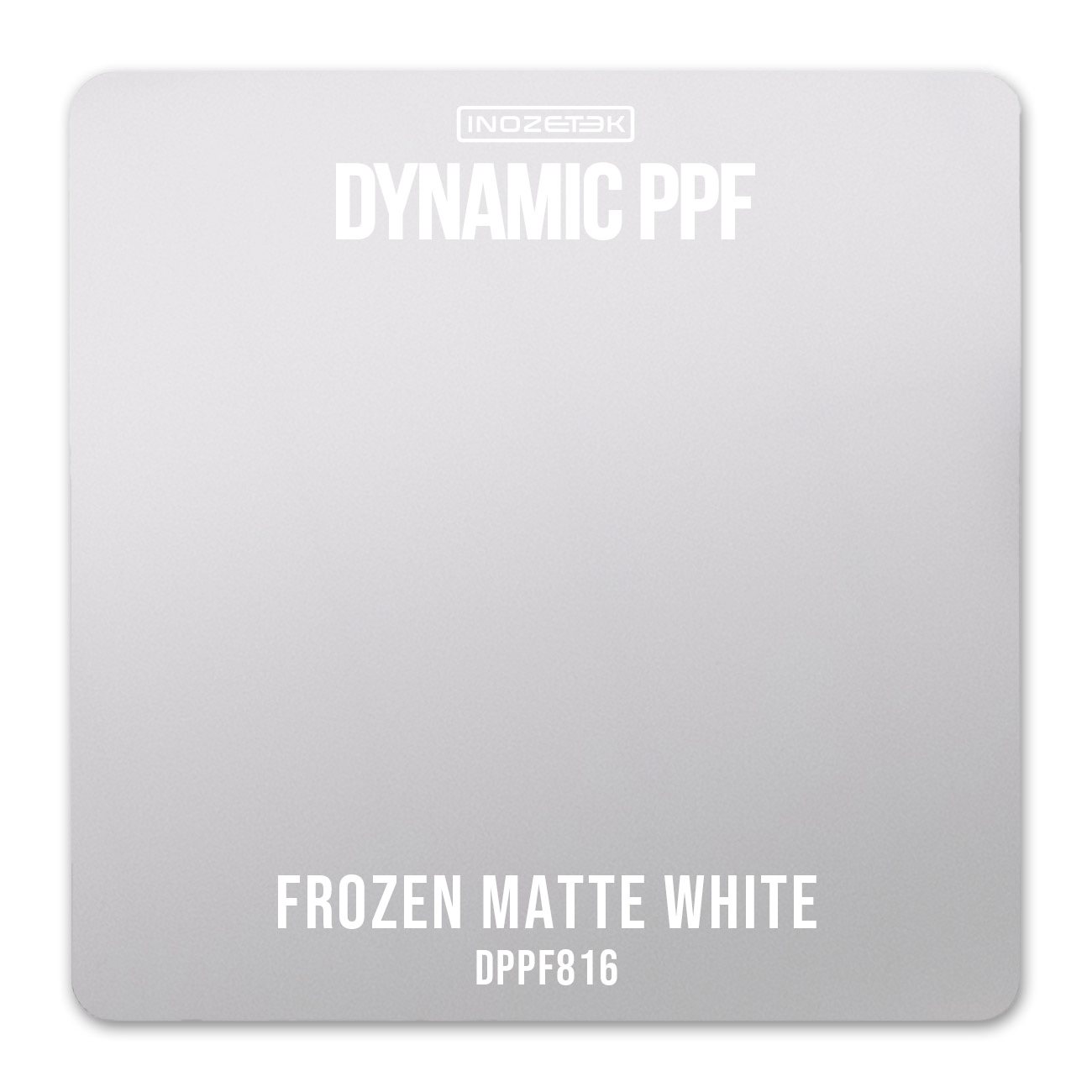 DPPF816 - Frozen Matte White [DRY APPLY] – Inozetek USA