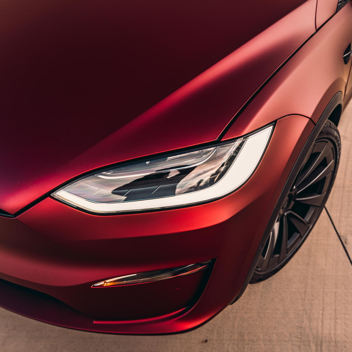 DPPF806 - Satin Liquid Metallic Blood Red – Inozetek USA