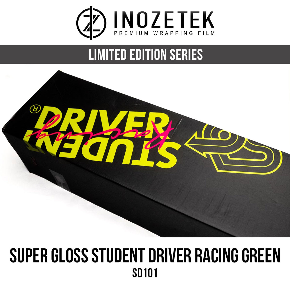 Super Gloss Student Driver Racing Green – Inozetek USA