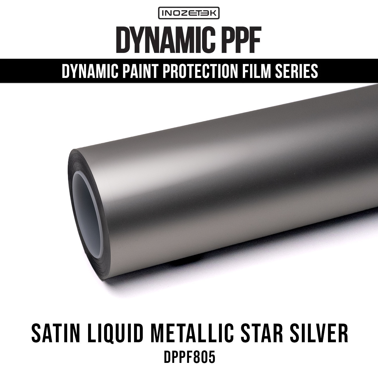 Dynamic PPF - Liquid Metallic Star Silver (Satin) – Inozetek USA